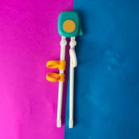 China Sustainable Baby Silicone Products One Pair Chopstick Eco Friendly Customized for sale
