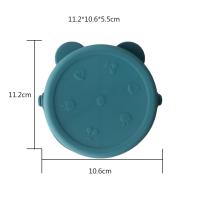 China Kids Silicone Feeding Bowl Bear Shape BPA Free Baby Training Bowl Customized for sale