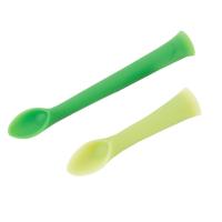 China First Stage Silicone Baby Spoon Food Grade BPA Free Infant Feeding Utensils for sale