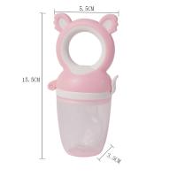 China Tapered Type Baby Silicone Products Eco Friendly Infants Fruit Feeder Pacifier for sale
