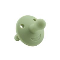 China Infants Chewing Bibs Baby Pacifier Silicone Food Grade Feeding Pacifier for sale