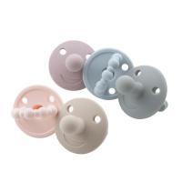 China Infants Chewing Bibs Baby Pacifier Silicone Food Grade Feeding Pacifier for sale