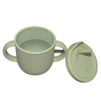 China 100% Silicone Sippy Cup Eco Friendly BPA Free Baby Snack Cup Customized Sizes for sale