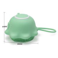 China Antibacterial Baby Silicone Products Soft Soap Storage Shower Body Scrubber for sale