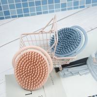 China Baby Silicone Products， Food Grade Silicone Hair Shampoo Massage Brush Eco Friendly for sale
