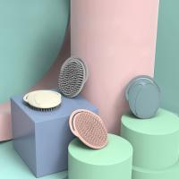 China Waterproof Baby Silicone Products Bath Body Brush Antibacterial Heat Resistant for sale