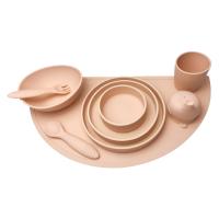China Lightweight Silicone Baby Feeding Set Carton Box for Infants for sale