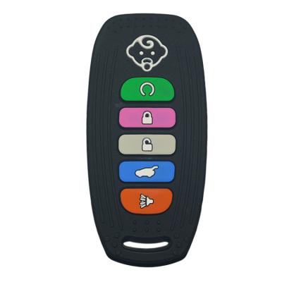 China Cute Remote Control Shape Baby Silicone Teether Toy New MHC for sale