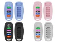 China Cute Remote Control Shape Baby Silicone Teether Toy New MHC for sale