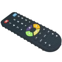 China Remote Tv Controller Shape Silicone Teether Toy For Toddler MHC New Gamepad for sale