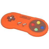 China Remote Tv Controller Gamepad Custom Silicone Teether Toy Shaped For Toddler for sale
