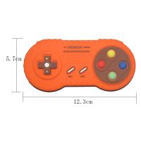 China Remote Tv Controller Gamepad Custom Silicone Teether Toy Shaped For Toddler for sale