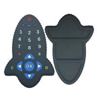 China Shaped MHC Silicone Baby Teether Remote Control For Chew Toys for sale