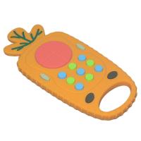 China Silicone Dentition Carrot Remote Control Teether MHC Baby Toy for sale