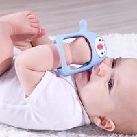 China MHC Customised Silicone Remote Control Teether Food Grade For Baby for sale