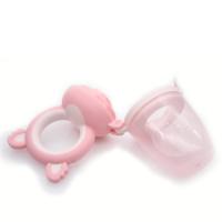 China Silicone Soft Baby Food Nibble Fruit Pacifier Feeder Cute Packaging for sale