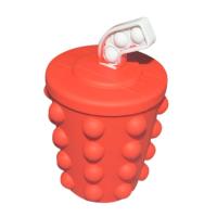 China Push Bubble Squishy Stress Balls Fidget Toys , Silicone Squeeze Ball Fidget Toy for sale