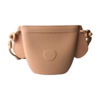 China Reusable Toddler Kids Baby Snack Silicone Food Storage Bag With Holder Clip for sale