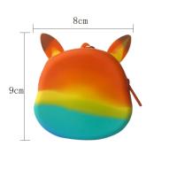 China Relieves Stress Silicone Poppet Fidget Purse , Mhc Girls Popular Fingertip Wallet Toy for sale