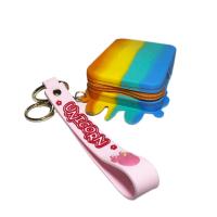 China Baby Silicone Products Toy Girls Girls Bag MHC Hot Sellers Unicorn Stress Relief Silicone Bag Popular Fingertip Wallet for sale