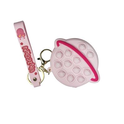 China Silicone Bag Popular Fingertip Wallet Toy Girls Mhc Stress Relief for sale