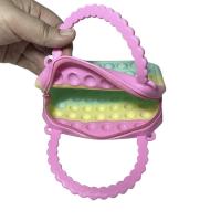 China Silicone Children Cartoon Mini Kids Bubble Toy Crossbody Pop It Purse for Girls for sale