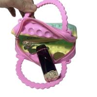 China Silicone Children Cartoon Mini Kids Bubble Toy Crossbody Pop It Purse for Girls for sale