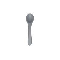 China Food Plate Baby Dinnerware Silicone Feeding Set Customized Sizes Grey Bear Shape 3Pcs for sale