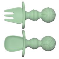China MHC Baby Silicone Feeding Plates 6 Pcs Sets Nontoxic Baby Tableware Food Tray Dishes for sale