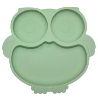 China MHC Baby Silicone Feeding Plates 6 Pcs Sets Nontoxic Baby Tableware Food Tray Dishes for sale