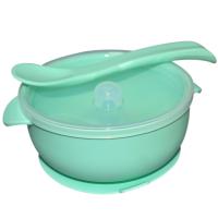 China MHC Silicone Baby Feeding Set Ergonomic Design Lightweight Non Toxic for sale