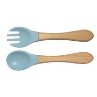 China BPA Free Silicone Baby Feeding Set Divided Suction Bamboo Silicon Baby Plate MHC for sale