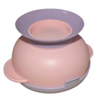 China Small Silicone Suction Bowl Plate Cup Baby Silicone Divided Plate Spoon With Lid Set for sale