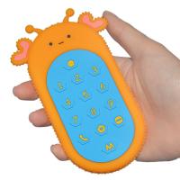 China MHC Silicone Remote Teether Baby Silicone Teether Toy TV Remote Control Design for sale