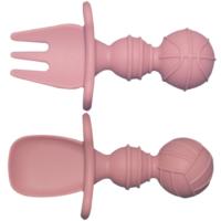 China 6 Pcs Silicone Baby Feeding Plates With Cup Bib Bowl Fork Spoon Nontoxic Food Tray Dishes for sale