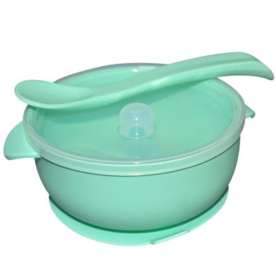 China Kitchen Silicon Kids Baby Feeding Set MHC Customizable Lightweight for sale