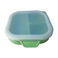 China Waterproof Baby Silicone Feeding Bowl Nonslip Tableware Newborn Training With Spoon for sale