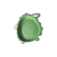 China Sheep Divided Safe Infant Food Plate Baby Silicone Led Weaning Feeding For Toddlers for sale