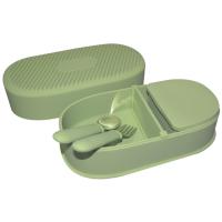 China School Silicone Lunch Box Baby Silicone Feeding Set Customized Logo for sale