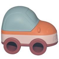 China MHC Montessori Educational Infant Taxi Silicone Stacking Blocks Silicone Stacking Toys for sale