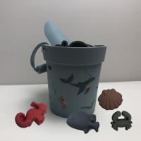 China Silicone Nontoxic Children'S Instructional Toy Beach Miniature Set For Kids for sale