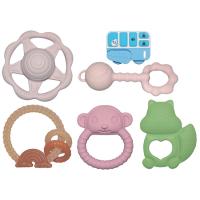 China Food Grade ODM Silicone Baby Teether Customizable Design For 0-36 Months for sale