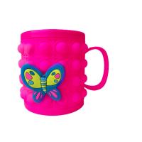 China High Durability Silicone Baby Cups Food Grade Drinking Non Stick Temperature Resistant for sale