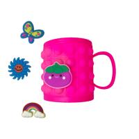 China High Durability Silicone Baby Cups Food Grade Drinking Non Stick Temperature Resistant for sale