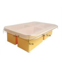 China Safe And Convenient Baby Feeding Silicone Baby Food Box Dishwasher Safe BPA Free for sale