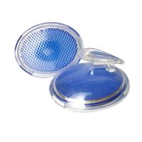 China Cartoon Design BPA Free Silicone Baby Products Round Temp Resistance Pacifiers Teethers for sale