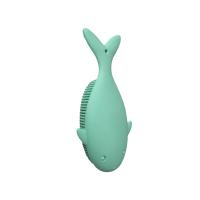 China MHC Silicone Bath Brush Set Body Baby Bath Products Cute Facial Cleansing Hair Back Scrubber For Shower for sale