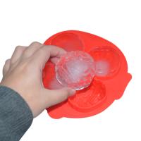 China MHC Flexible FDA Approved Silicone Ice Cube Tray Mold Freezer Safe Cake Tools Moulds for sale