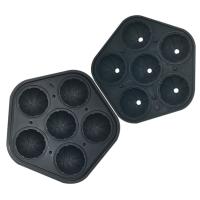China Flexible FDA Approved Silicone Ice Cube Tray Mold Multi Purpose Cake Mould - Ice Cube Maker for sale
