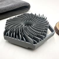 China MHC Silicone Body Scrubber Exfoliating Body Scrubber for Sensitive Skin Eco Friendly Shower Scrubber for Body Brush for sale
